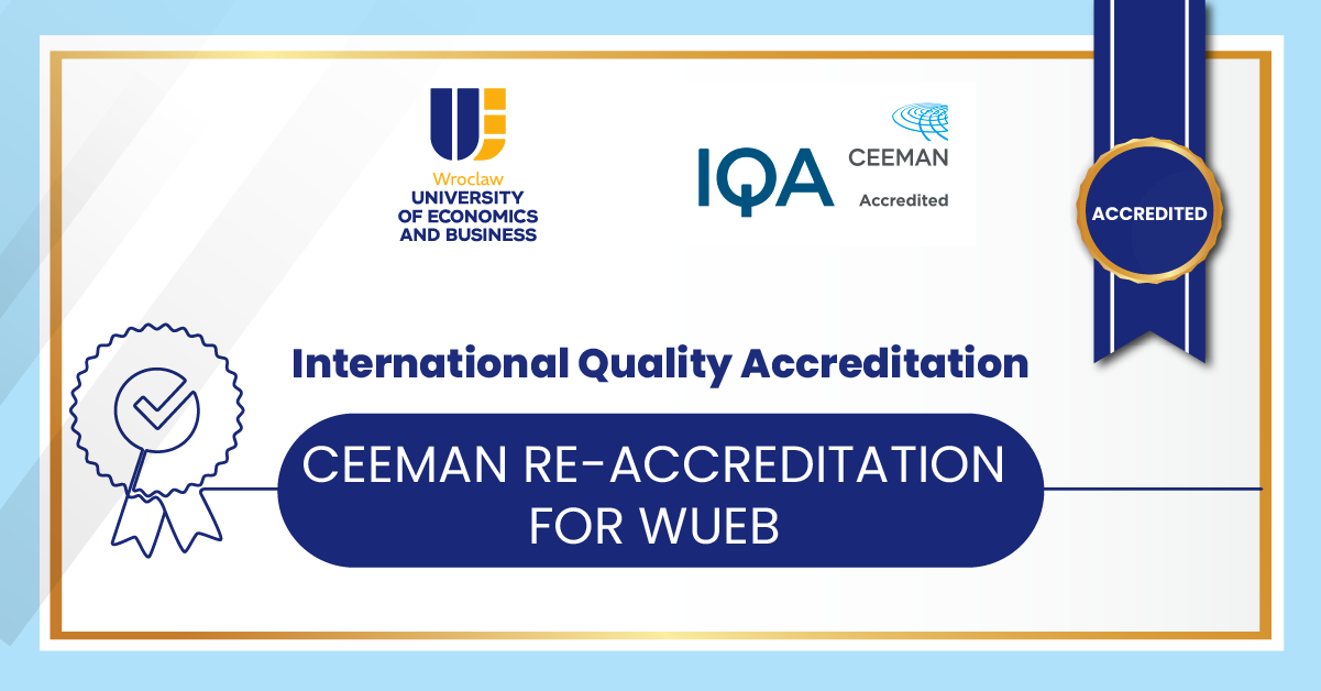 CEEMAN IQA institutional re-accreditation for WUEB granted for the ...